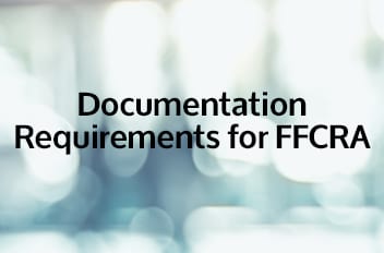 Documentation Requirements for FFCRA - Conway, Deuth & Schmiesing, PLLP
