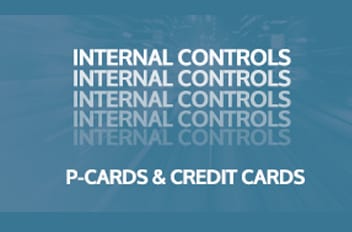 Internal Controls Surrounding P-Cards and Credit Cards