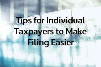 Tips for Individual Taxpayers to Make Filing Easier - Conway, Deuth ...