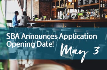 SBA Announces Application Open Date for Restaurant Revitalization Fund