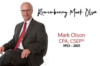 Remembering our Partner and Friend, Mark Olson - Conway, Deuth ...
