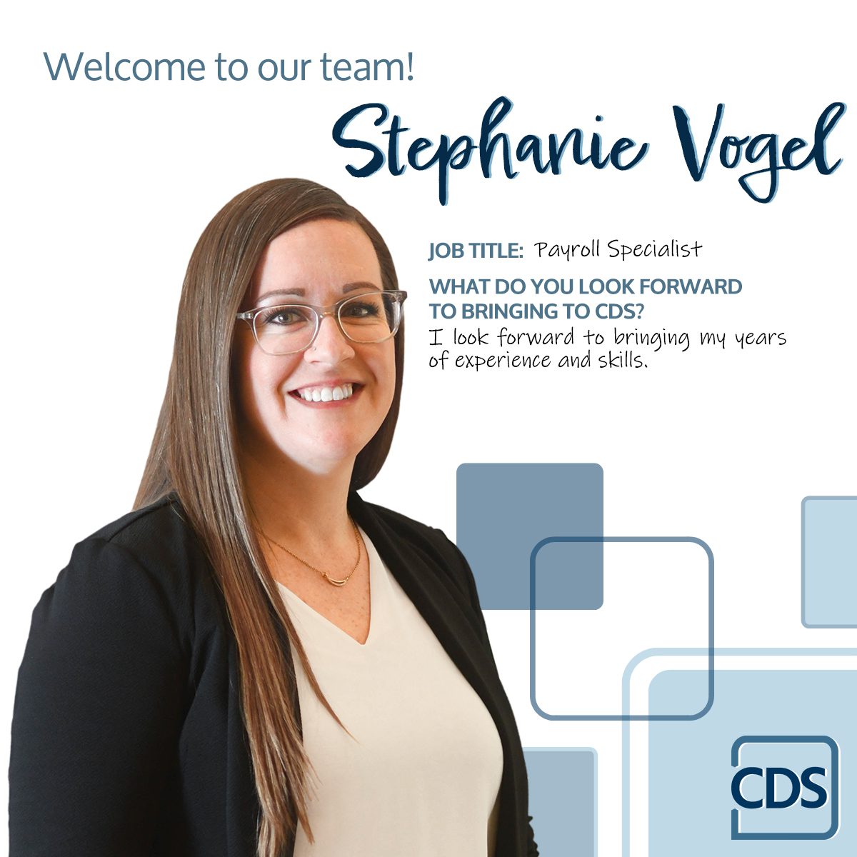 Interview with Payroll Specialist, Stephanie Vogel - Conway, Deuth ...